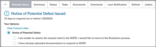 Respond_to_a_Notice_of_Potential_Defect