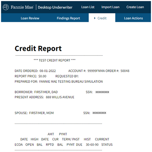 DU Job Aids: Viewing and Printing the DU Underwriting Findings and ...