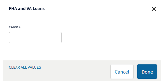 DU Job Aids: FHA Loan
