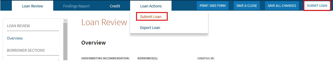 DU Job Aids: Submitting for an Underwriting Recommendation