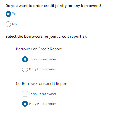 DU Job Aids: Associating a Credit Report