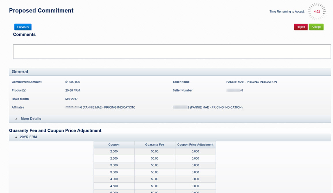 PE-MBS: Making a Commitment