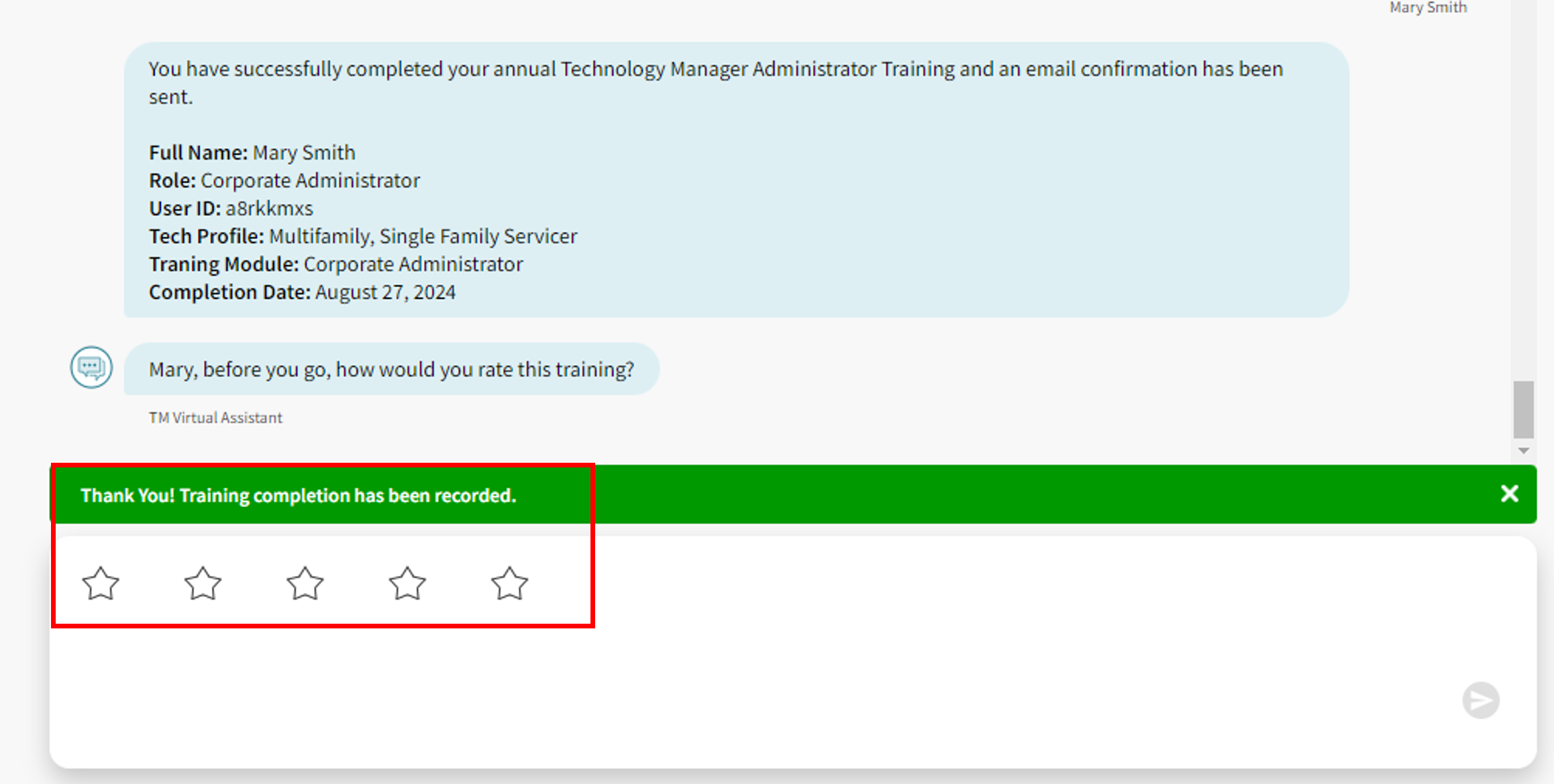 Technology Manager Administrator Training