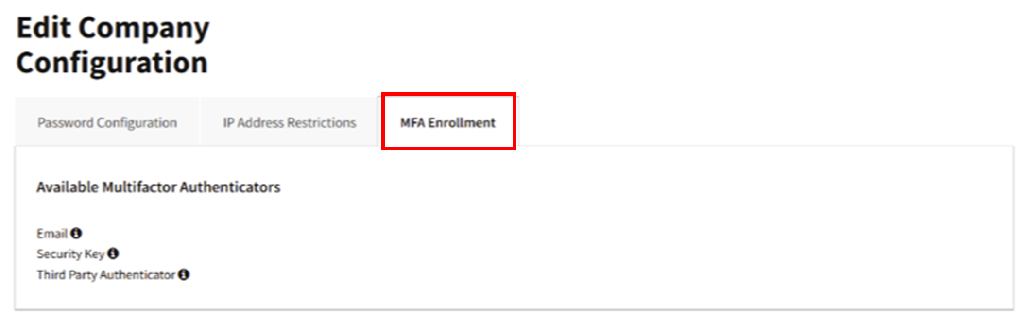 Technology Manager: Manage MFA Enrollment (CA)