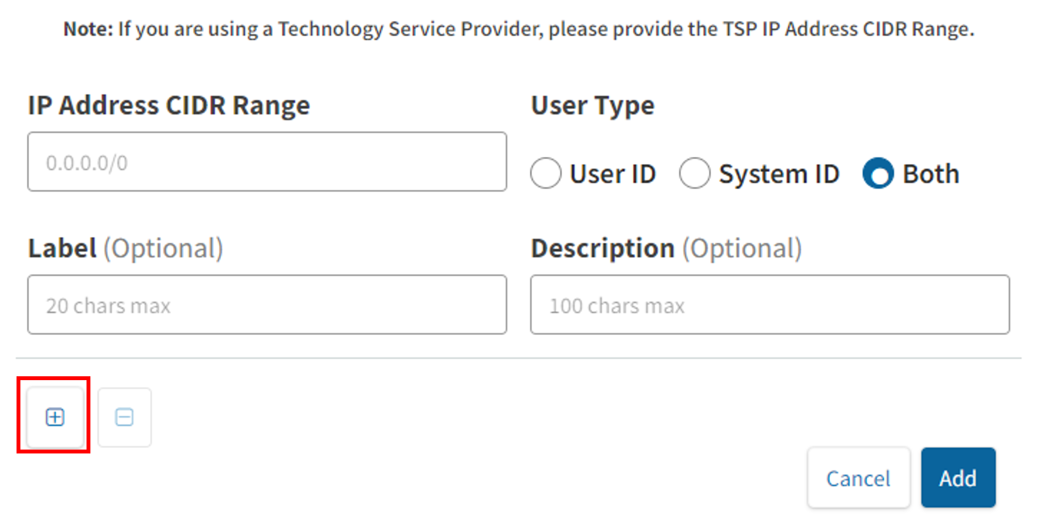 Manage IP Address Restrictions