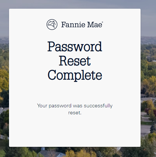 Technology Manager: Self-Serve Password Reset Process